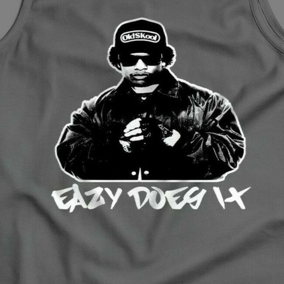 OLDSKOOL | Shirts | Nwa Easy E Easy Does It Compton Art Tank Top | Poshmark